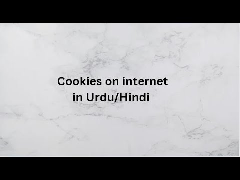 Cookies on the Internet Explained in Urdu/Hindi