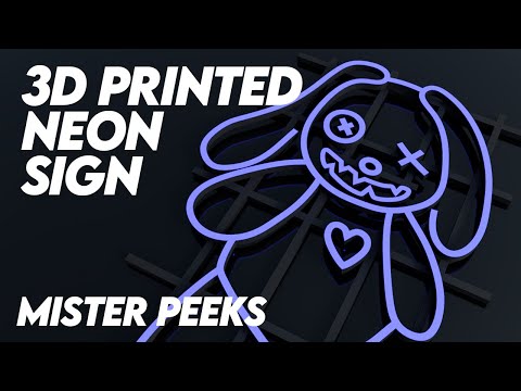 🤙 Mister Peeks Neon Sign – Call of Duty Zombies Inspired 3D Printable ...