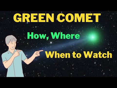 Green Comet C/2022 E3 (ZTF): How Where When to Watch in Sky -@spaceviewvideos