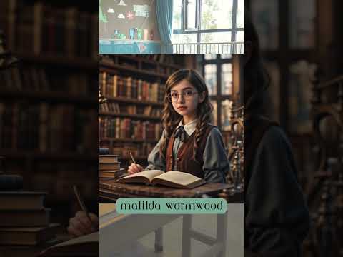 Magical Minds: Roald Dahl's 'Matilda' in AI! #matilda #roalddahl #aivisuals