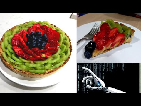Fruit tart with custard filling.easy fruit tart recipe.