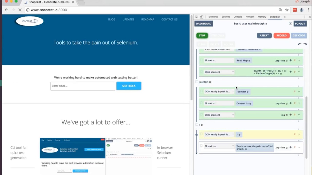 SnapTest quick-start guide