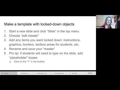 Google Slides Master Slides and Templates
