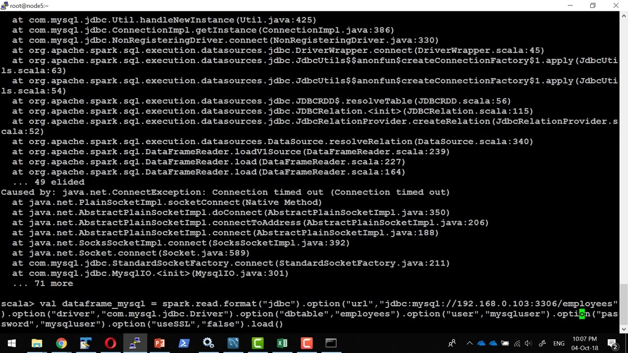 Apache Spark Datasource Mysql Read Write