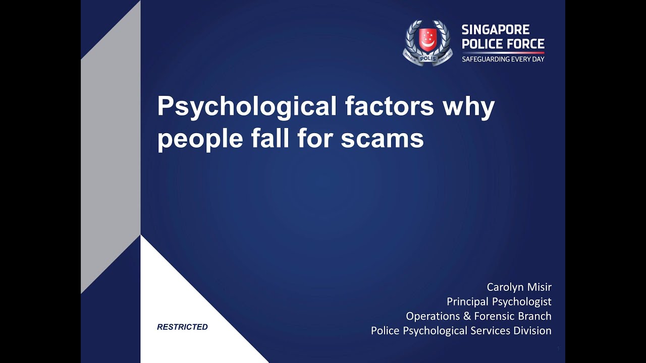 Psychological Factors Why People Fall For Scams