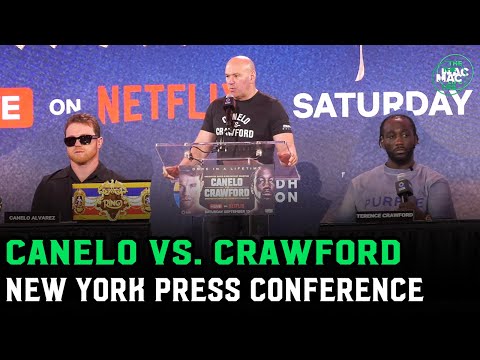Canelo Alvarez vs. Terence Crawford FULL New York Press Conference
