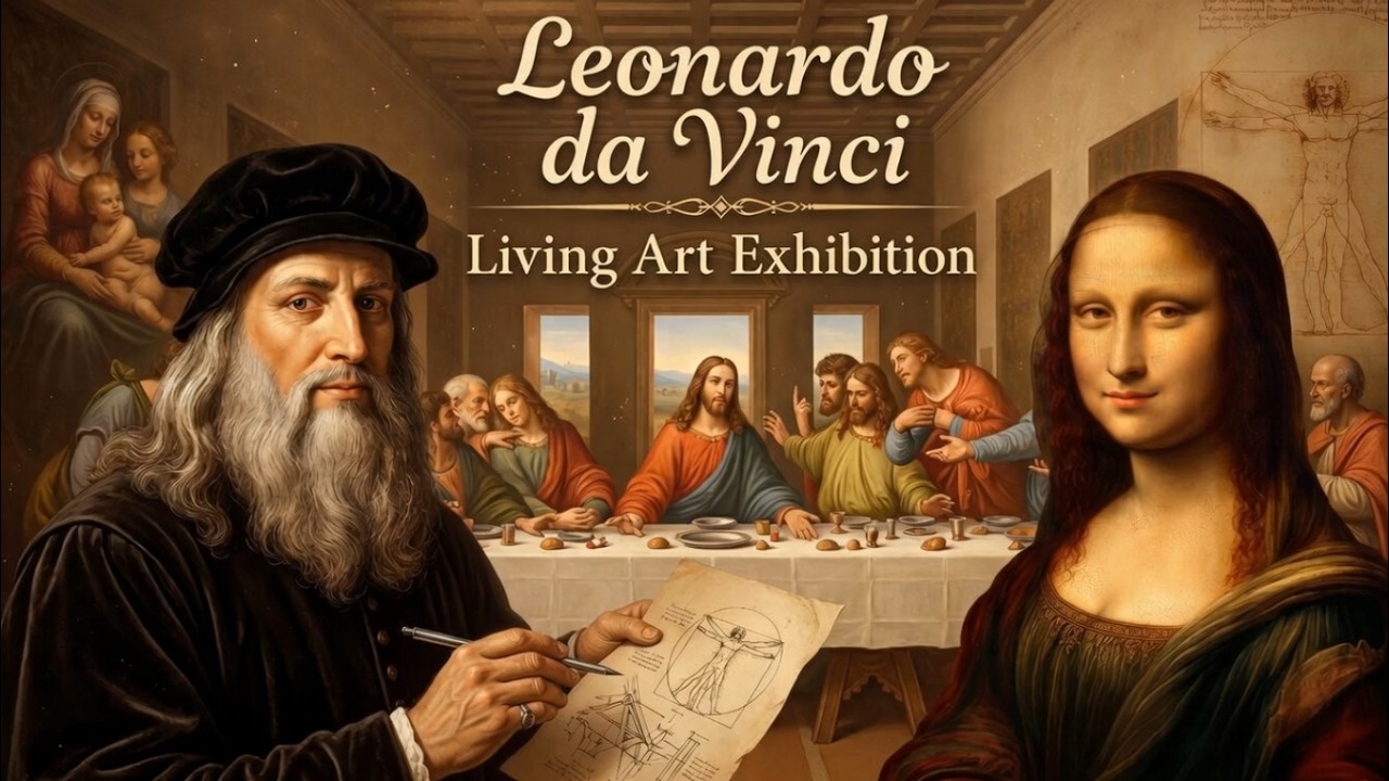 Leonardo da Vinci's Masterpieces Alive | Living Art Exhibition