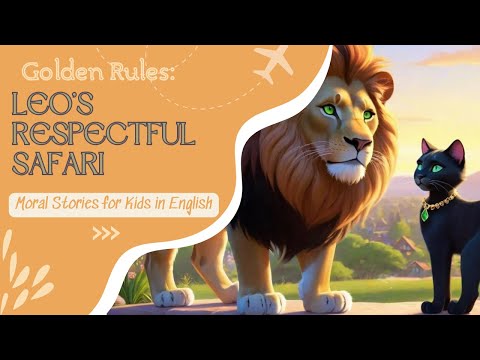 Story for Kids in English with Moral | Golden Rules: Leoβs Respectful Safari