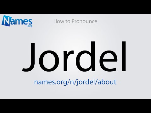 How to Pronounce Jordel