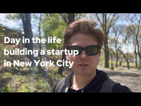 Day in the life of a startup founder living in nyc (in an accelerator) | Antler Residency 2024