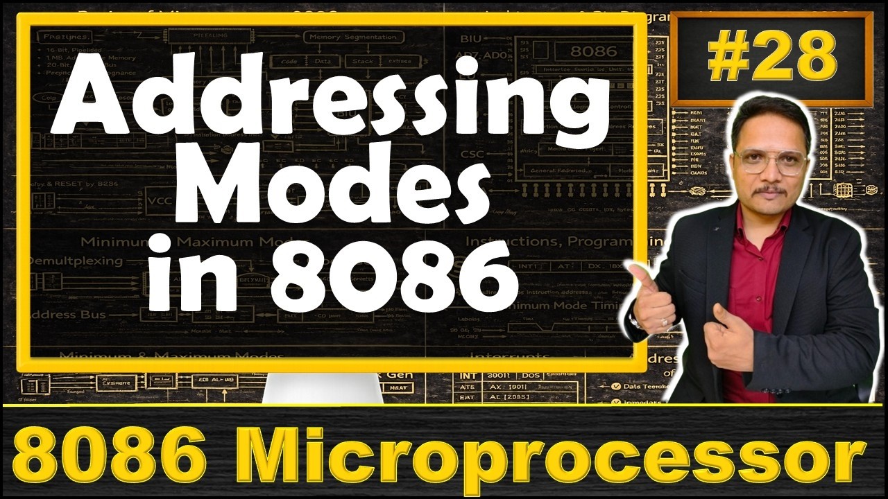 Addressing Modes in 8086 Microprocessor: Basics and Examples Explained