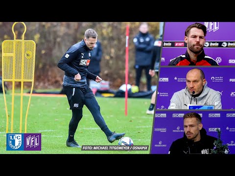 VfL-Cheftrainer Scherning: Müssen klar, überzeugt und mutig bleiben