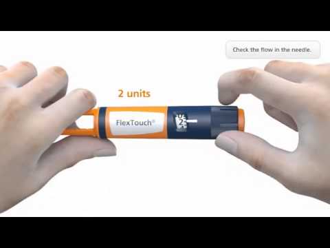 How to use Flex touch® ( Ryzodeg® & Tresiba® )