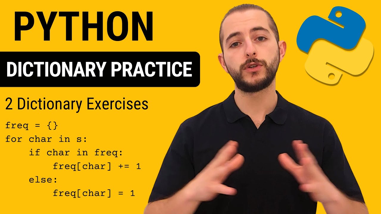 Mastering Python Dictionaries: Two Essential Practice Exercises