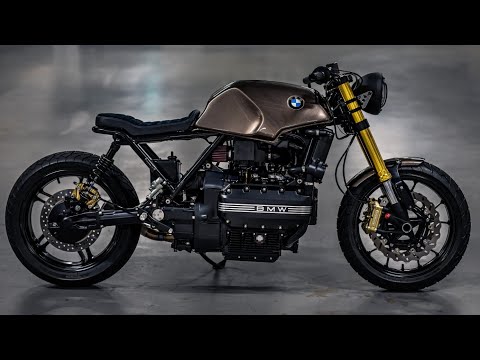 Ultimate BMW K100 Cafe Racer | Timelapse & Riding!
