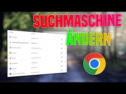 Google Chrome Suchmaschine ändern | Chrome sucht mit Bing | Chrome Yahoo Suche entfernen