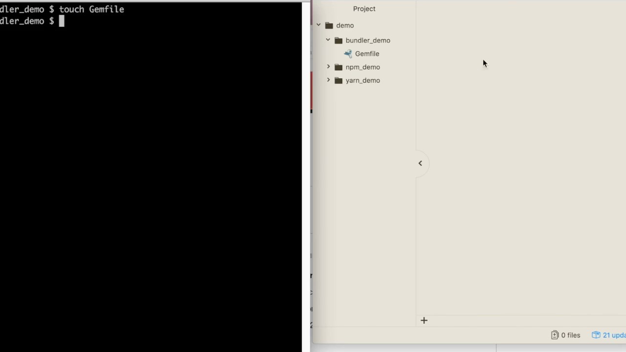 Week 2: Package Manager: Ruby Bundler