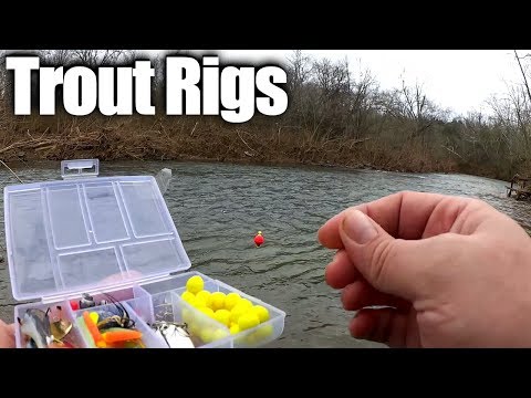 Float Rig vs Bottom Rig - Trout Fishing with Power Eggs & Gulp Worms ...