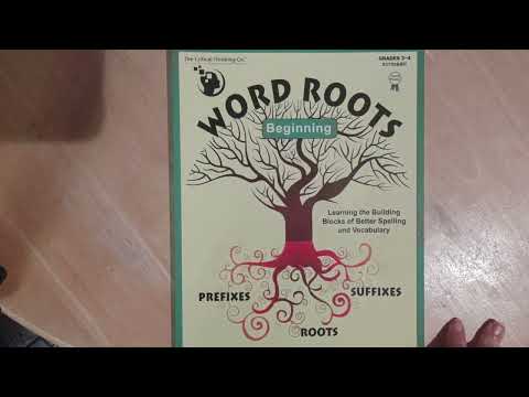 FIRST IMPRESSIONS | WORD ROOTS BEGINNING | FLIP THROUGH