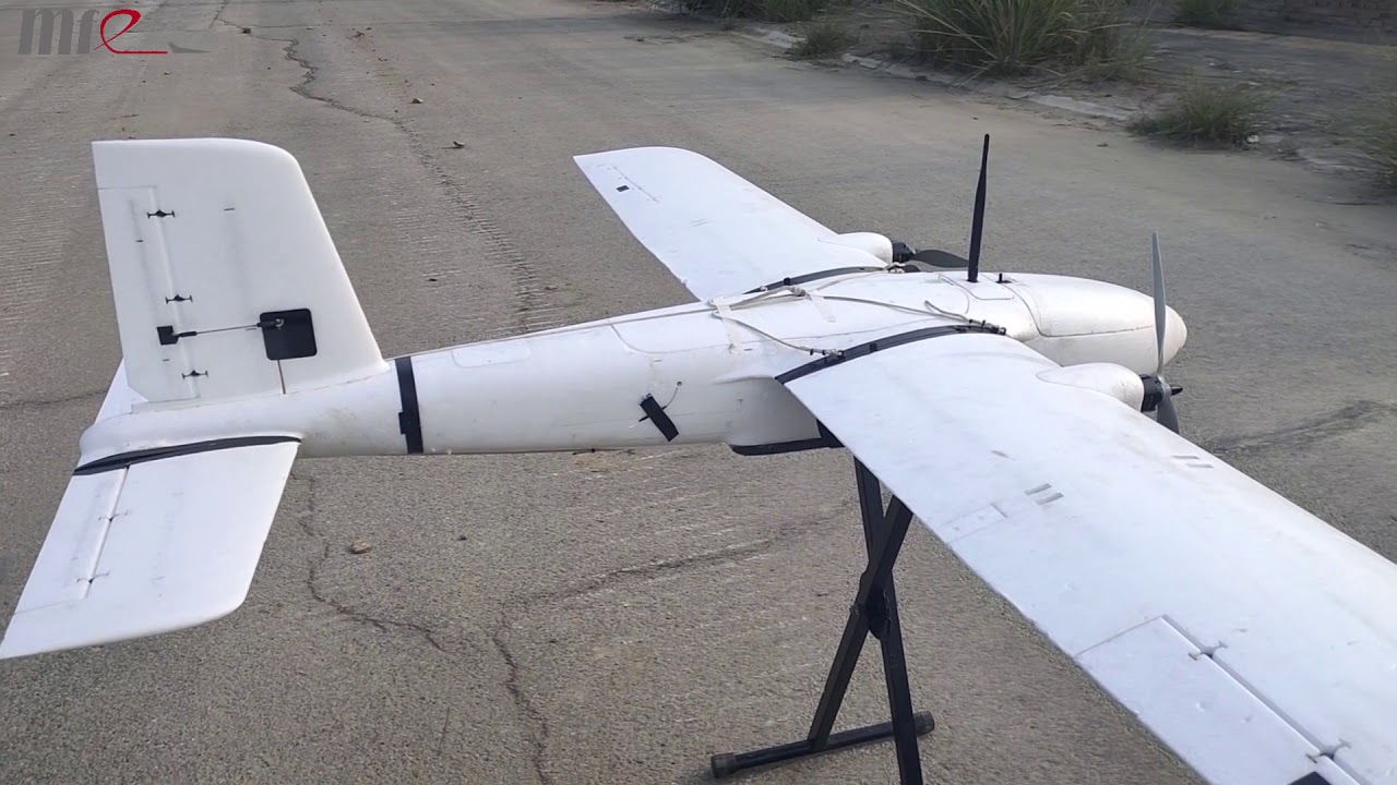 Fighter Twin-engine Hand Throw Fixed Wing UAV