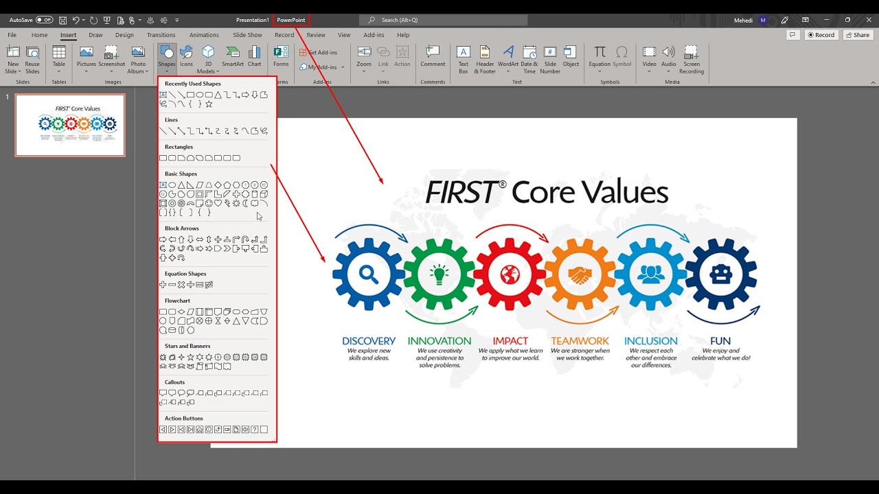PowerPoint Template Graphic Gears Process PPT Slides