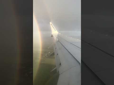 Flight landing at Dublin from Bristol