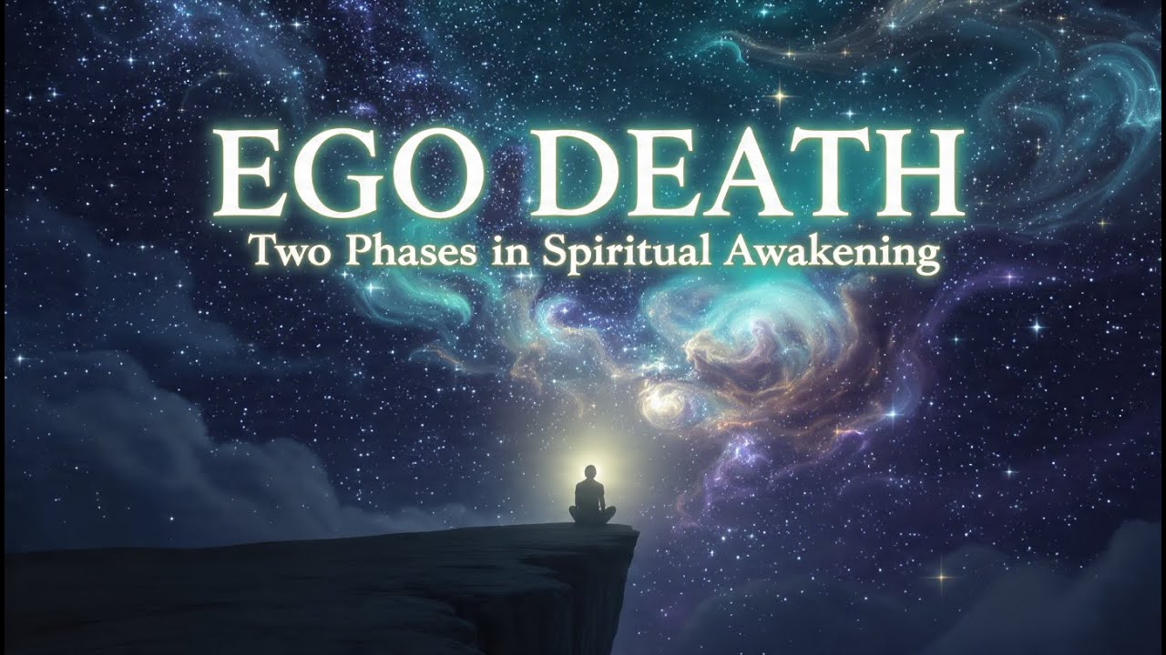 🌱 Ego Death vs Dark Night of the Soul — Two Stages of Spiritual Awakening Explained