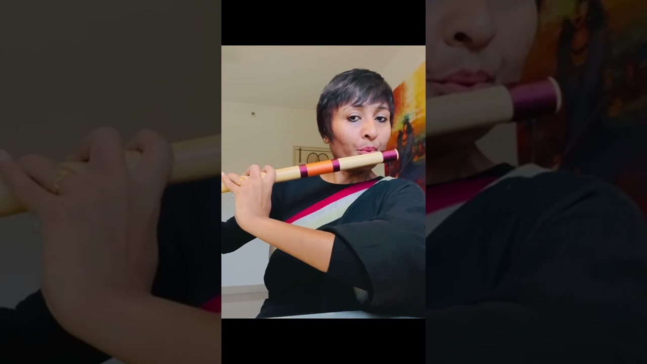 Melodious flute at #hyderabadartgallery #anantyamqalaa #artexhibition #mythandmemory #artshow