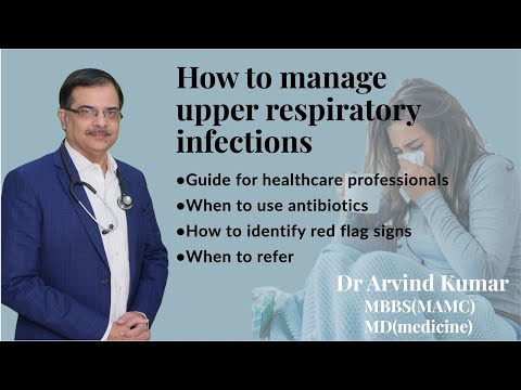 Managing Upper Respiratory Infections | Guide for Healthcare Professionals