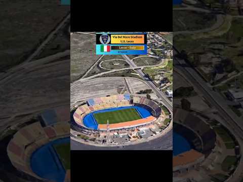 VIA DEL MARE STADIUM - US LECCE #football #stadium #viadelmare #lecce #seriea #italy
