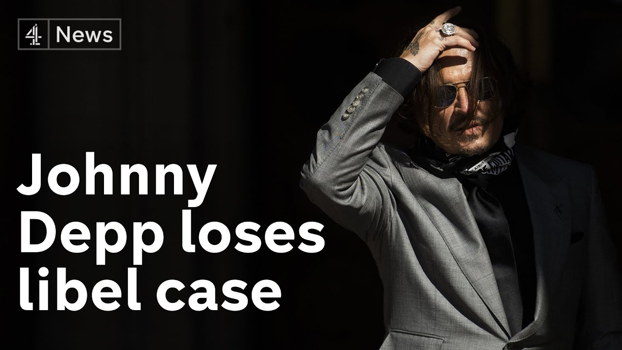 Johnny Depp loses libel case over The Sun ‘wife beater’ claim