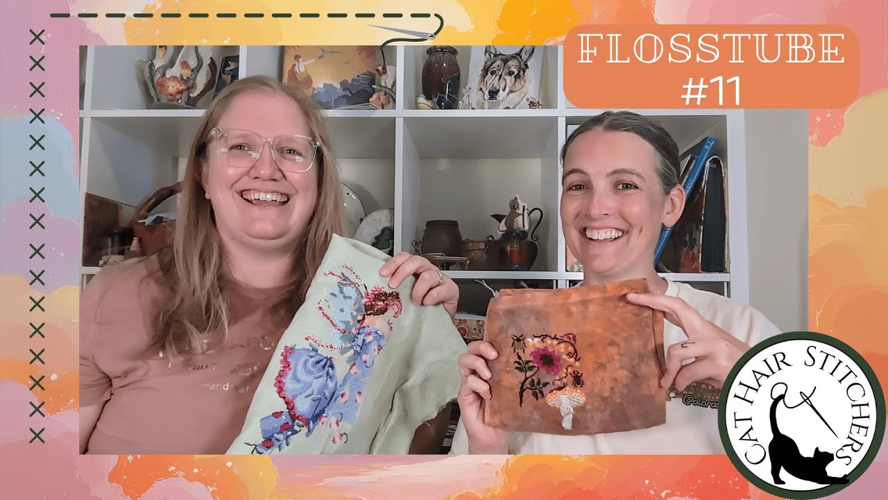 Flosstube 11 - Finishes, WIPs, Haul