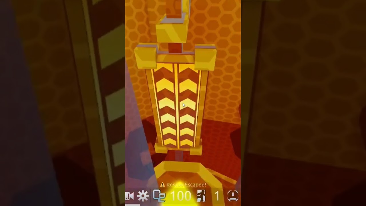 First-person in the tower of hive    [Trouble in the hive] #floodescape2communitymaps #hive #roblox