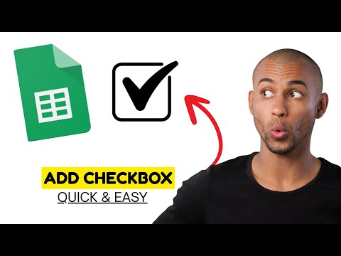 How to Insert a Checkbox in Google Sheets (2025) - Quick & Easy Tutorial