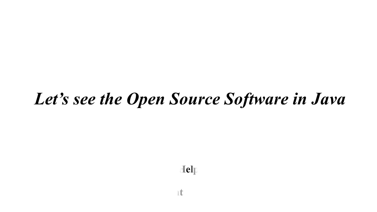 BEST JAVA OPEN SOURCE PROJECTS | BEST JAVA OPEN SOURCE THESIS | BEST JAVA OPEN SOURCE CODE PROJECTS