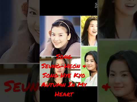 Johnny and Jenny in Autumn In My Heart ❤️ #autumninmyheart #songseungheon #songhyekyo