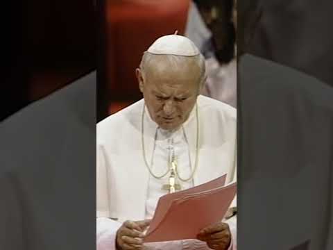 Pope John Paul II invited us to listen & open our hearts to Our Lord. He reminded us “be not afraid”
