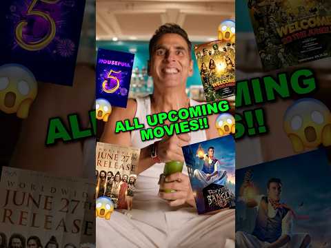 Akshay kumar’s upcoming movies😍 #shorts #shortsfeed #bollywood #housefull5 #akshaykumar #movie