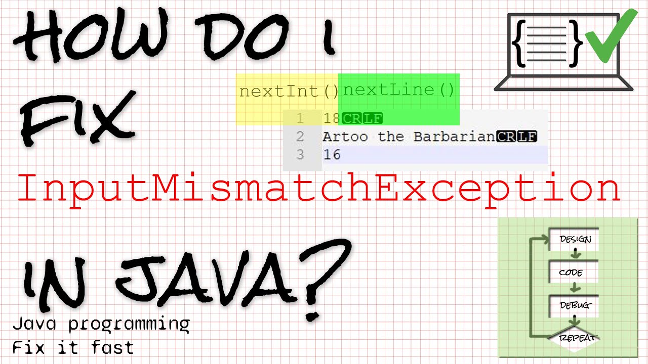Java Scanner InputMismatchException or skip error -- Fix it fast!