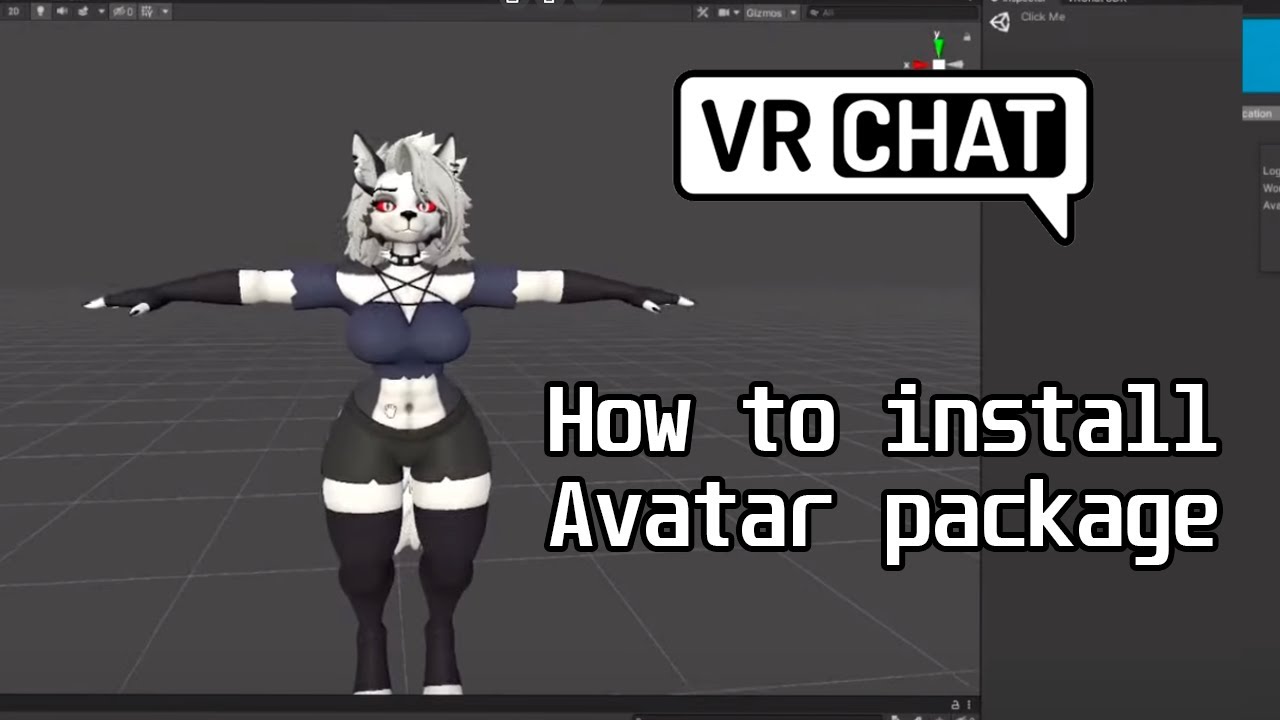 Vrchat Quick Tutorial Avatar Package Install - 2023/Aug