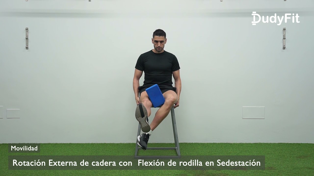 Rotación Externa de Cadera con Flexión de Rodilla