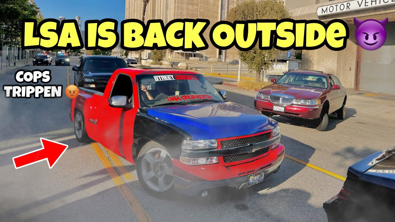 SUPERCHARGED SILVERADO IS BACK 😈🔥 ( ALMOST LS FEST READY!)