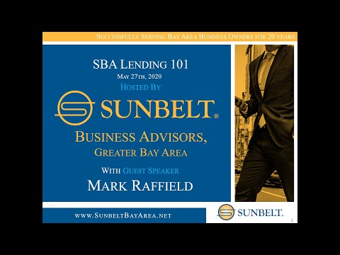 SBA Lending 101 - With Guest Speaker Mark Raffield of Wells Fargo SBA Lending