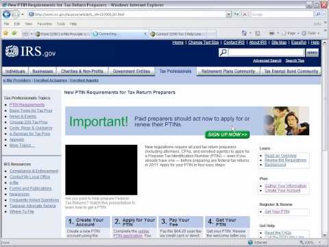 What is an IRS PTIN and do I need one?