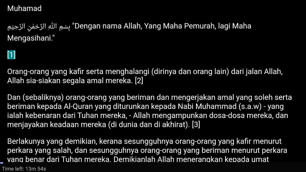 095 9 Muhammad Surah 47 38 ayat