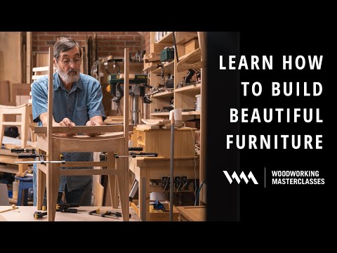 Learn how to build beautiful furniture with Paul Sellers | Woodworking Masterclasses