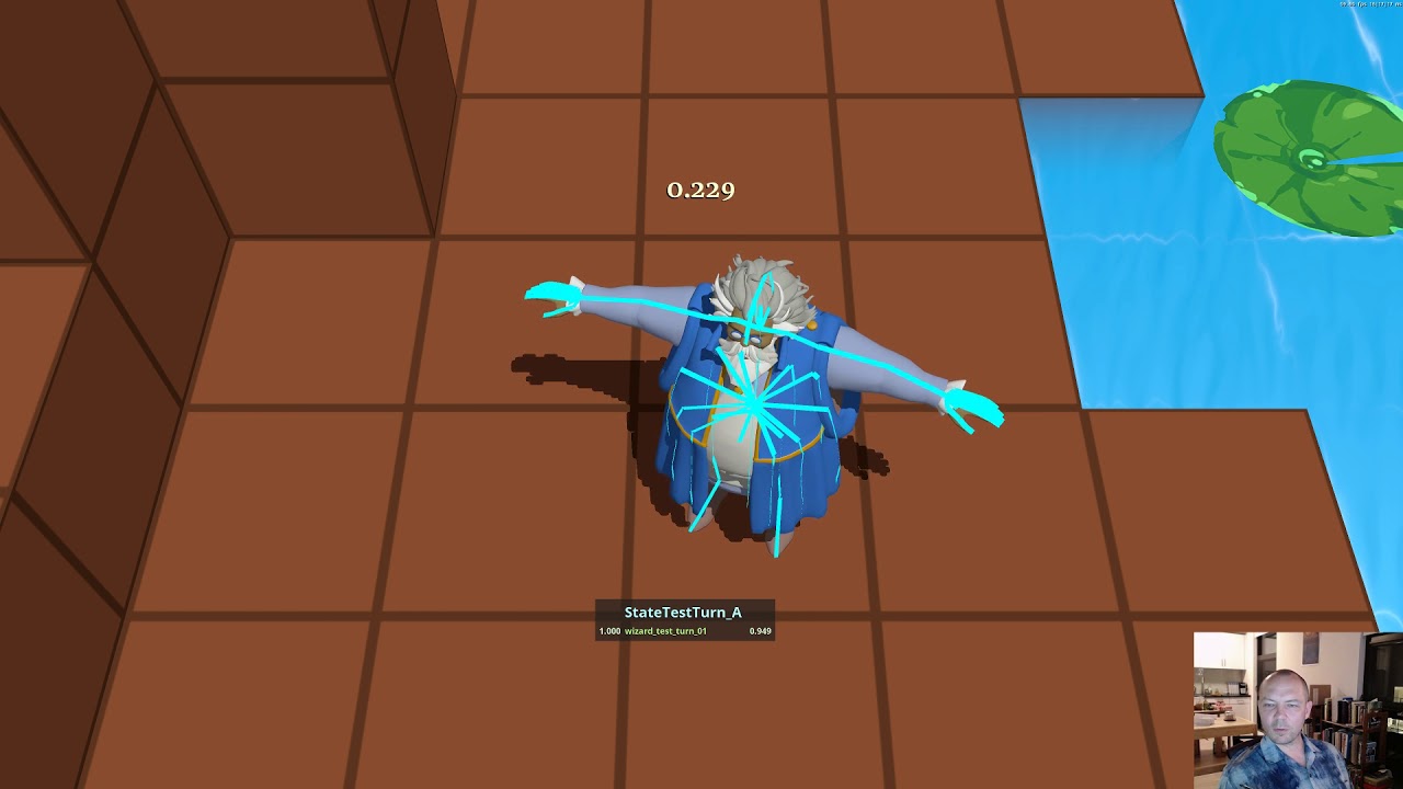 Game Engine Programming: Animation system debugging.