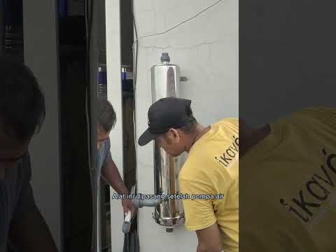 Instalasi Ultrafiltrasi PVDF 8000 LPH