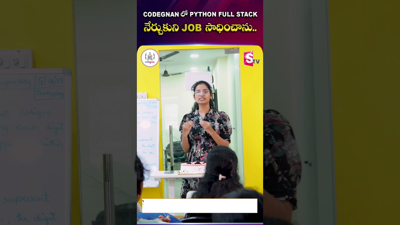 Codegnan Python Full Stack..| Full stack developer training | Codegnan #Codegnan #PythonFullStack