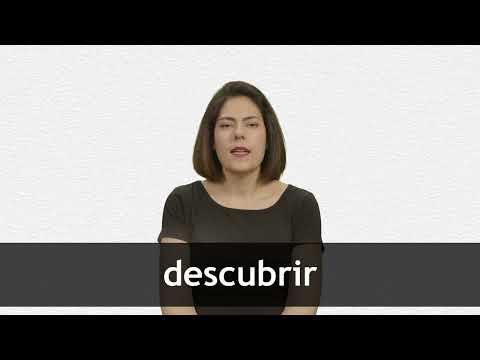 English Translation of “DESCUBRIR” | Collins Spanish-English Dictionary